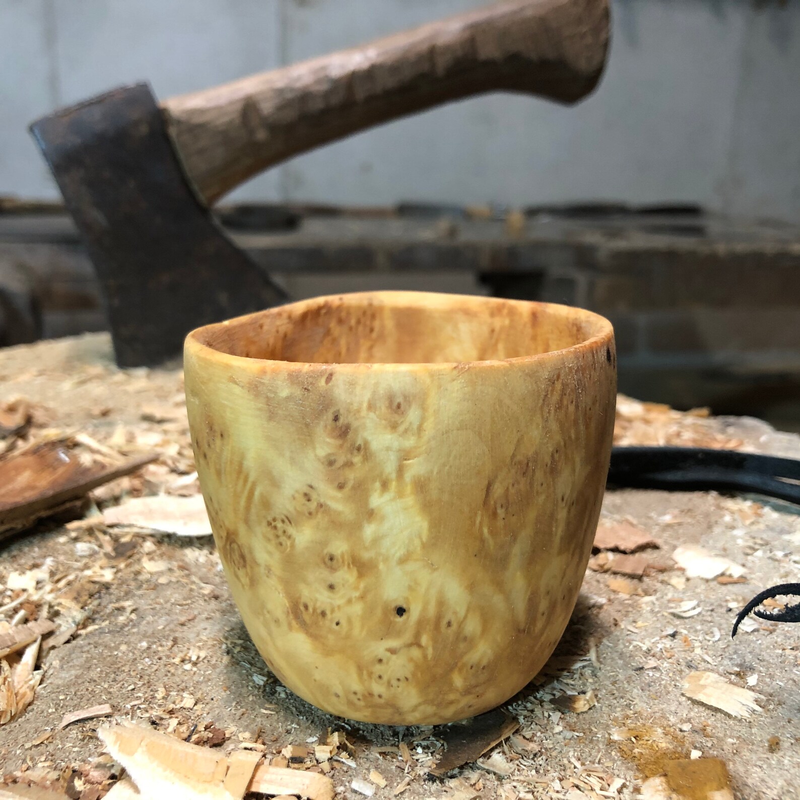 Kuksa Finnish cup Guksi from Birch burl Bushcraft Wooden | Etsy