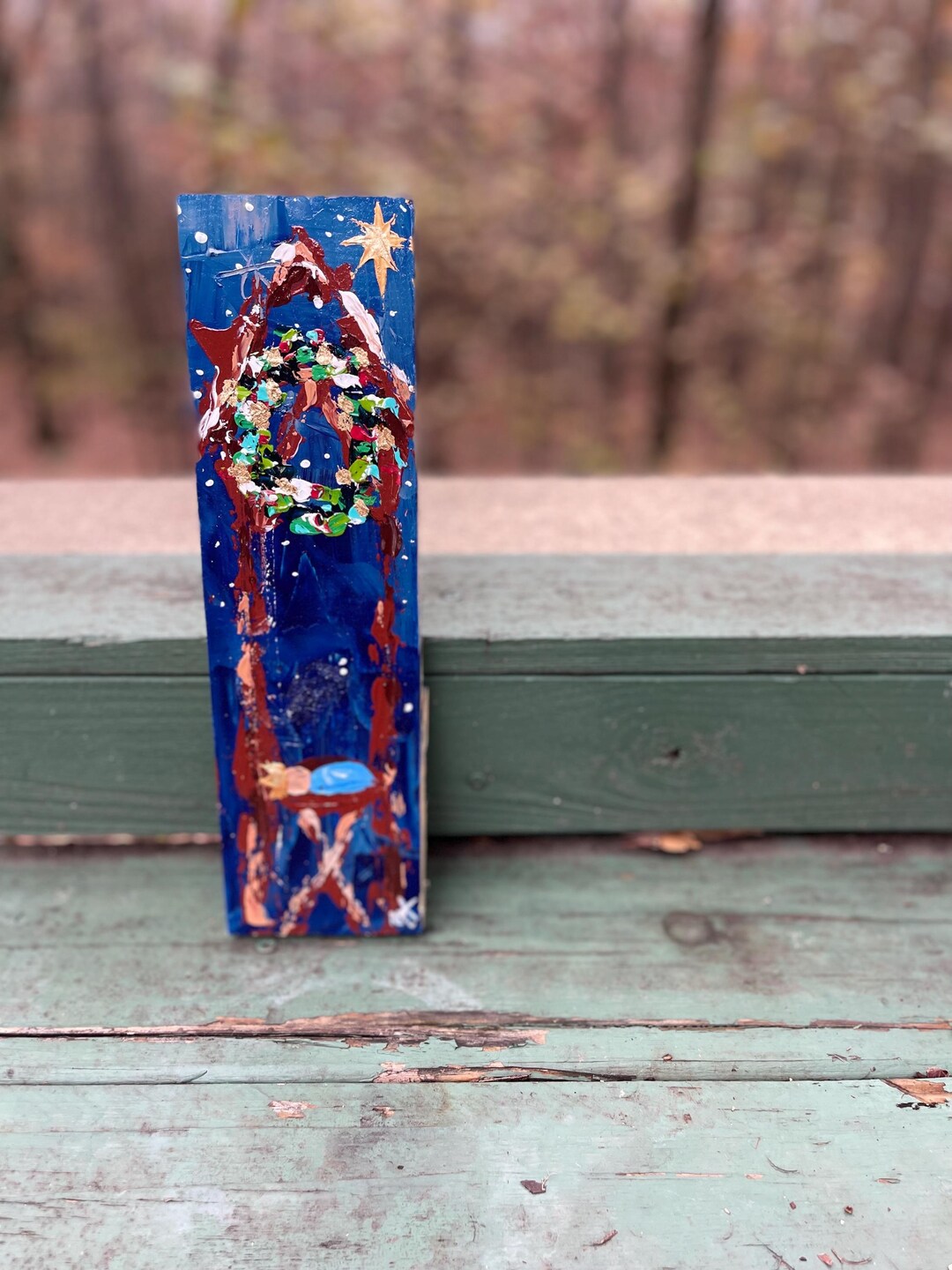Recycled Wood Rustic Nativity - Etsy
