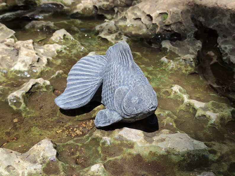 Nishikigoi Koi Fish Concrete Statue Home or Garden Cement - Etsy