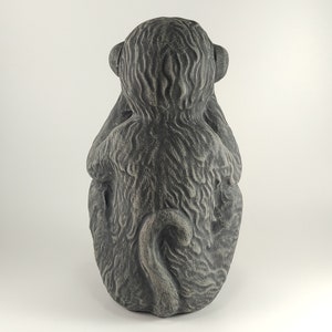 Cute Monkey Concrete Statue - Free Shipping - Home or Garden Decor ...