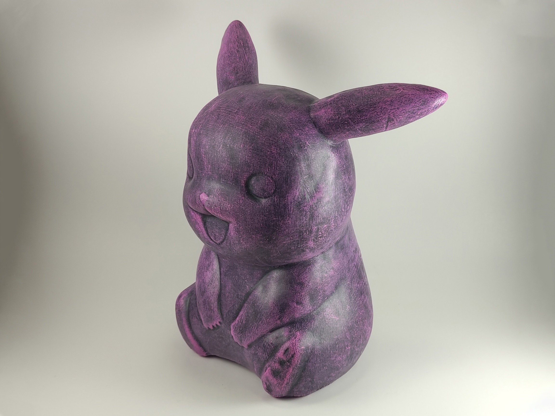 Pikachu Pokémon Concrete Statue Home or Garden Décor Pink - Etsy