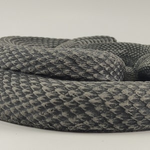 Black Rattlesnake Concrete Statue - Home or Garden Decor, Cement Statue ...