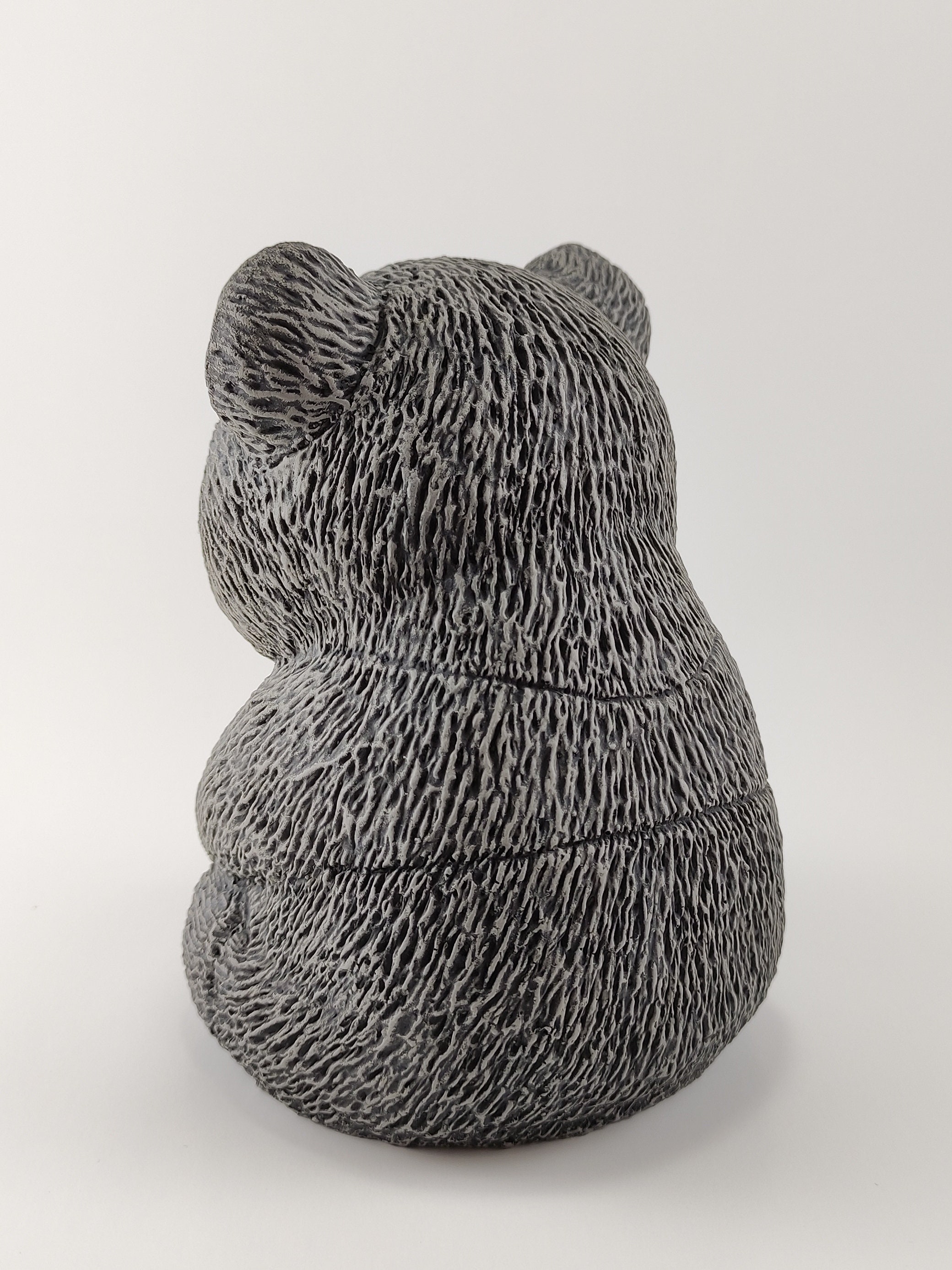 Bear Cub Concrete Statue Home and Garden Lawn Patio Décor | Etsy