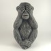 Cute Monkey Concrete Statue Free Shipping Home or Garden Decor, Cement ...