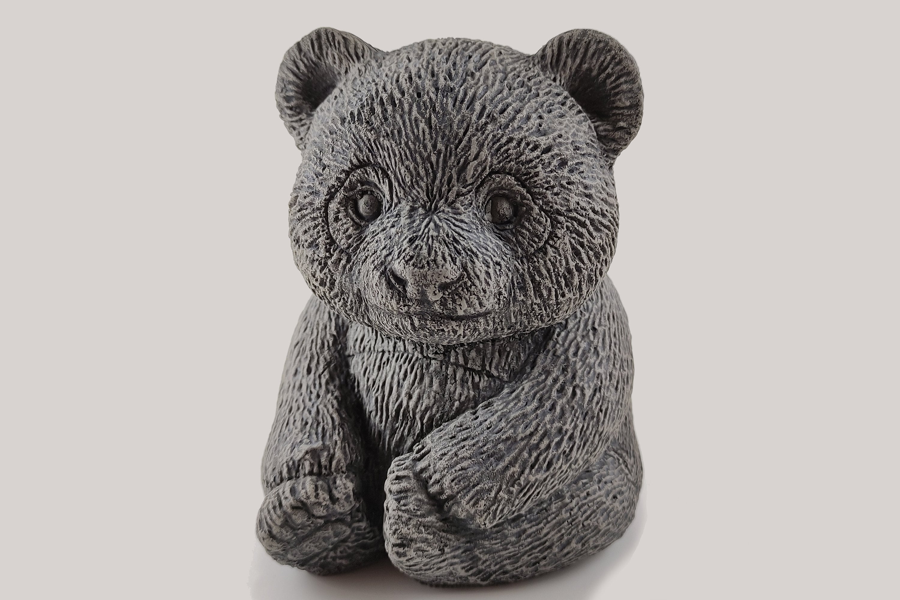 Bear Cub Concrete Statue Home and Garden Lawn Patio Décor | Etsy