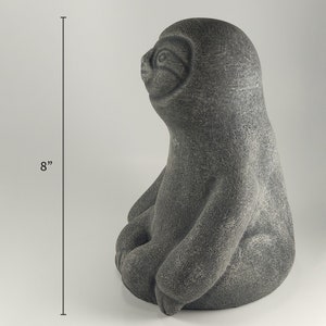 Cute Lazy Sloth Statue - Home or Office Decor, Light Cement Statue ...