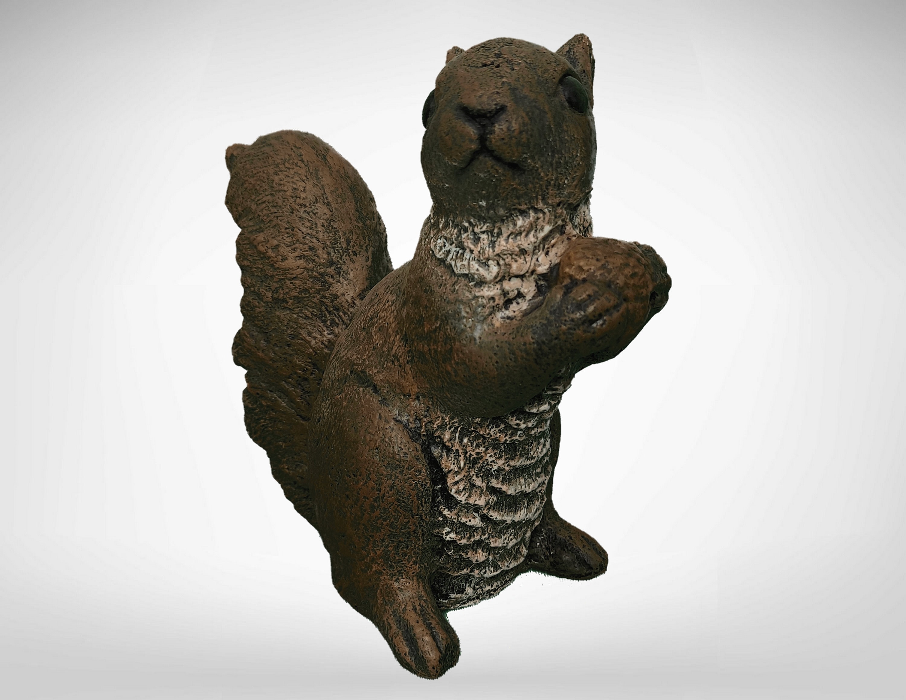 Squirrel Concrete Statue Home and Garden Lawn Patio Décor - Etsy UK