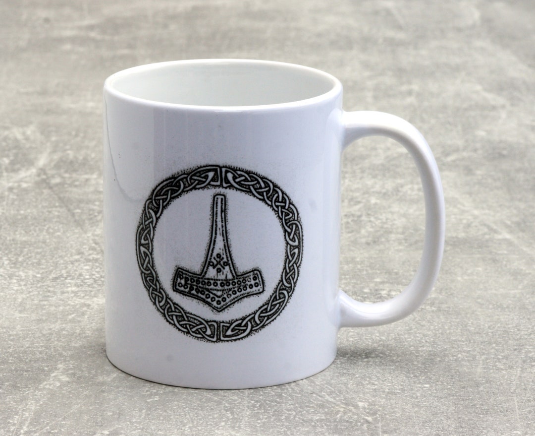 Thors Hammer Mug - Etsy