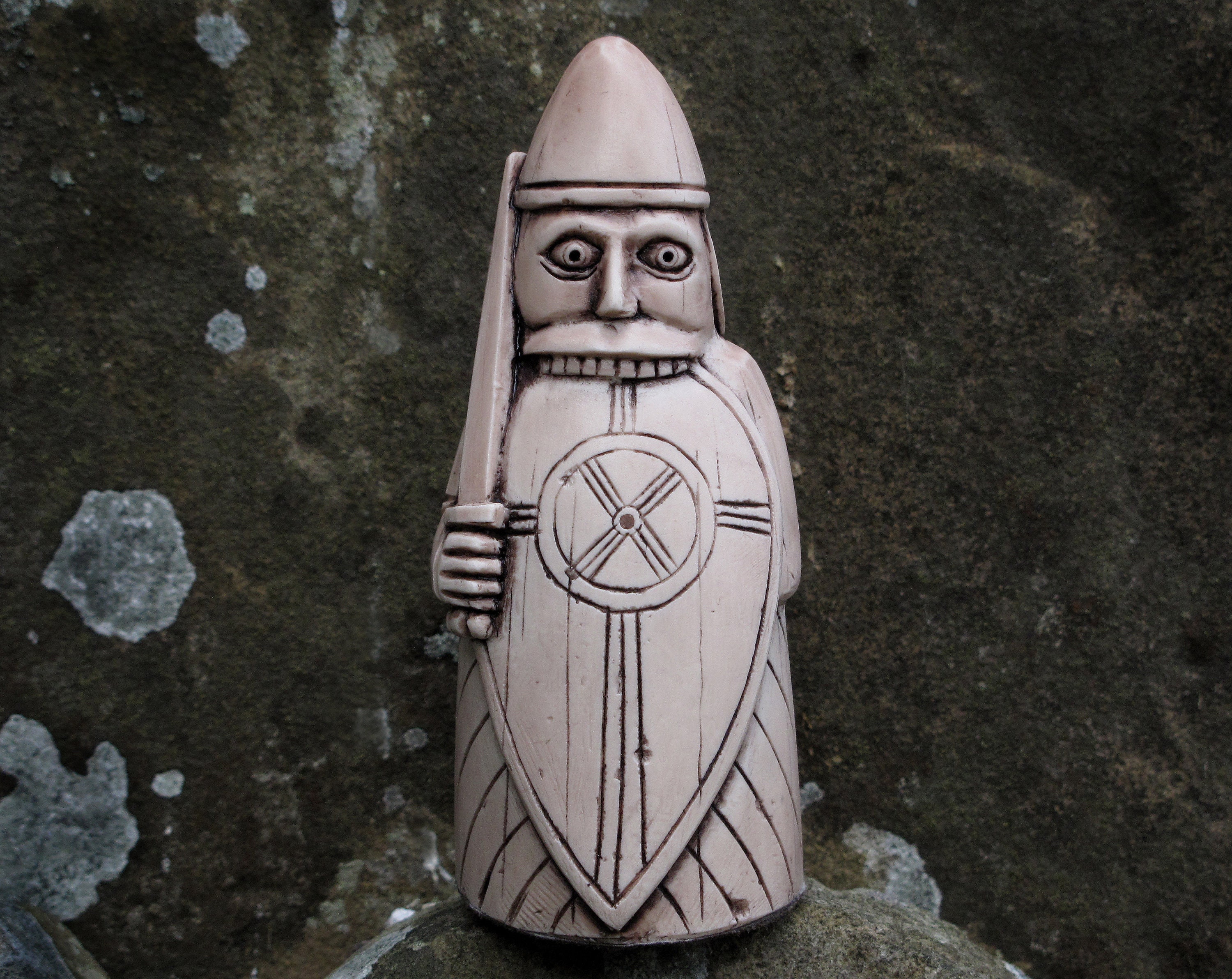 Viking Berserker Lewis Chess Piece Inspired - Etsy