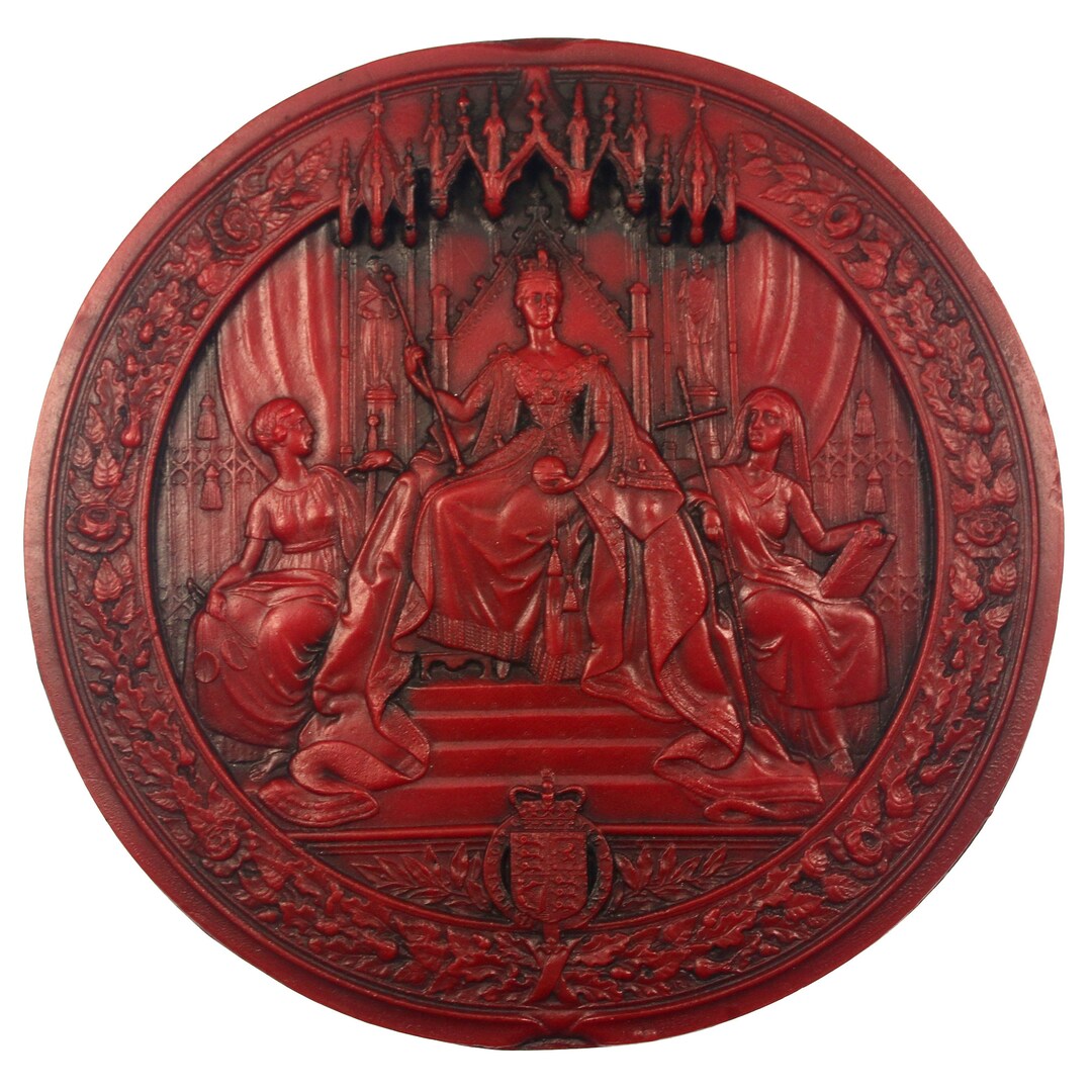 The Great Seal of Queen Victoria Obverse - Etsy