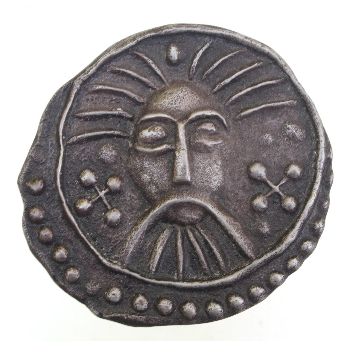 The Face of Odin - Wodan (viking Saxon) Sceat Coin Wall Plaque - Etsy