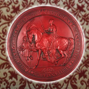 The Great Seal of Queen Victoria (equestrian) - Etsy