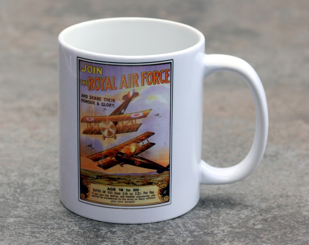 WW1 RAF Mug - Etsy