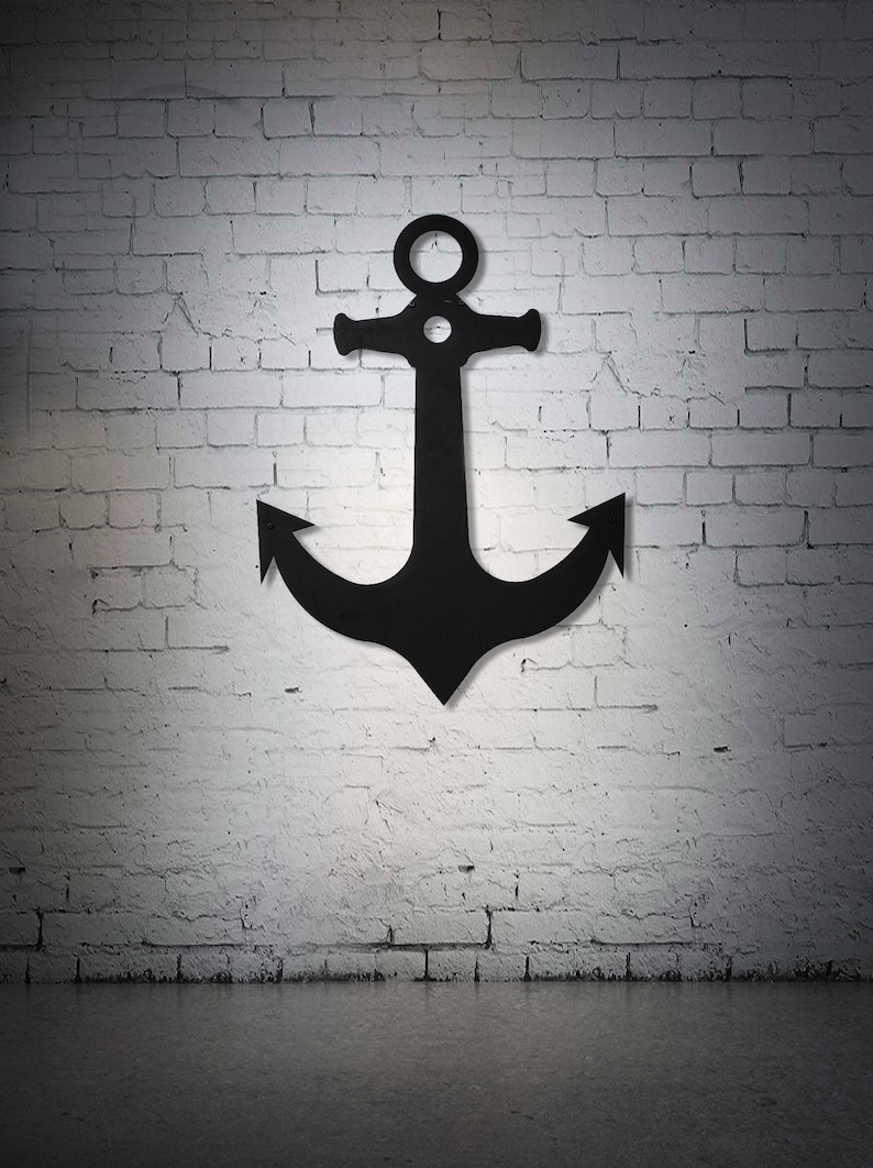 Anchor Sign Nautical Decor Beach Decor Nautical Sign - Etsy