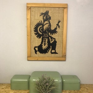 Native American Metal Wall Decor, Amerindian Sign, Christmas Gift ...