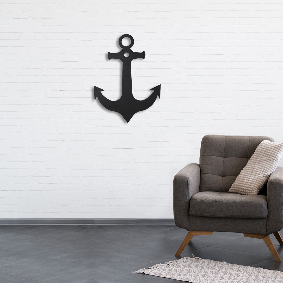 Anchor Sign Nautical Decor Beach Decor Nautical Sign | Etsy