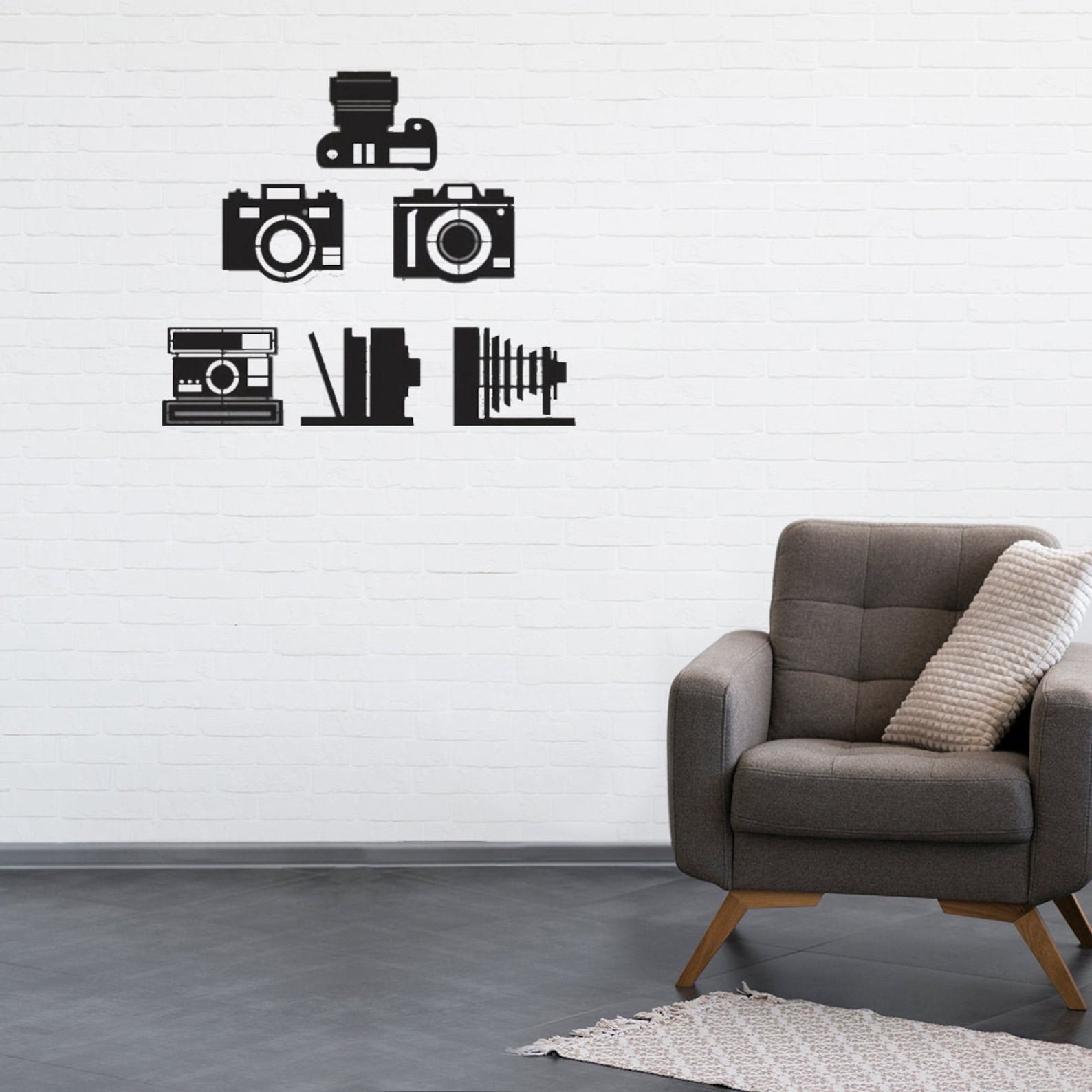 Vintage Cameras Metal Wall Decor Photograph Studio Decor | Etsy