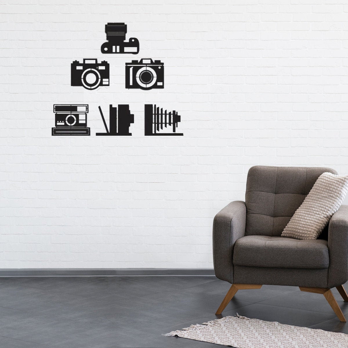 Vintage Cameras Metal Wall Decor Photograph Studio Decor - Etsy