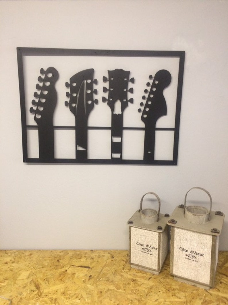 Guitar Wall Decor Gift for Guitar Player Guitar Lover Gift - Etsy