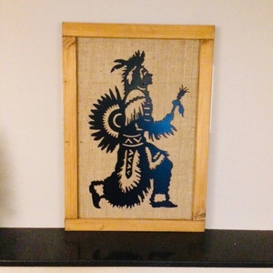 Native American Metal Wall Decor, Amerindian Sign, Christmas Gift ...