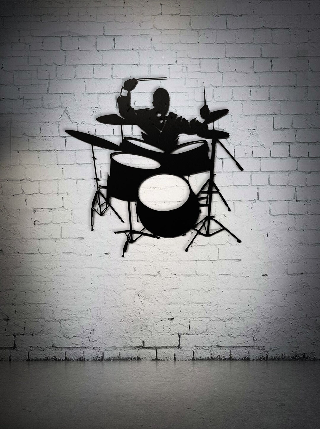 Drummer Wall Decor, Metal Jazz Sign, New Orleans Jazz Fest, Christmass ...