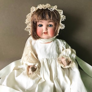 Antique Simon & Halbig Porcelain Doll, 1910s German Doll, 17 Inch - Etsy