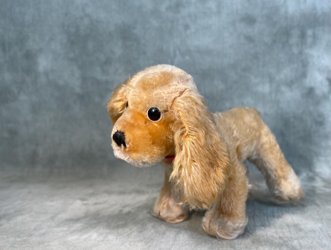 Steiff Dog Cockie Cocker Spaniel With Button - Etsy
