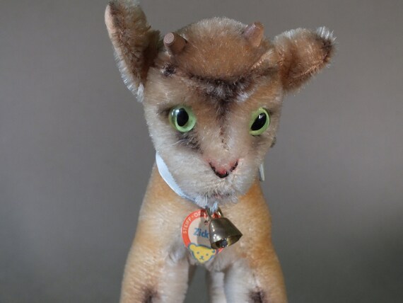 Steiff Goat Zicky With Wooden Horns - Etsy