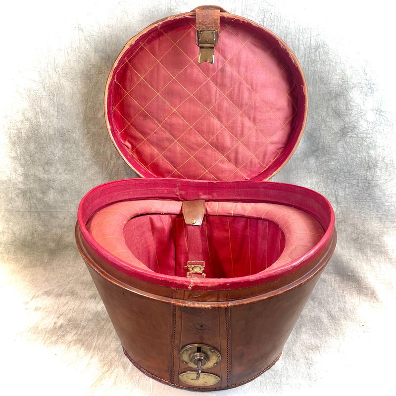 Victorian Hat Box - Etsy