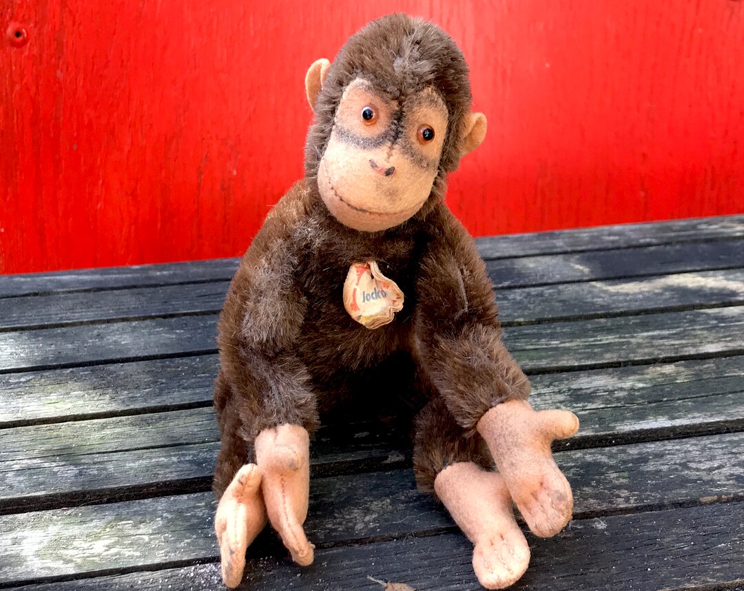 Steiff Brown 6 Little Monkey Jocko With Name Tag - Etsy