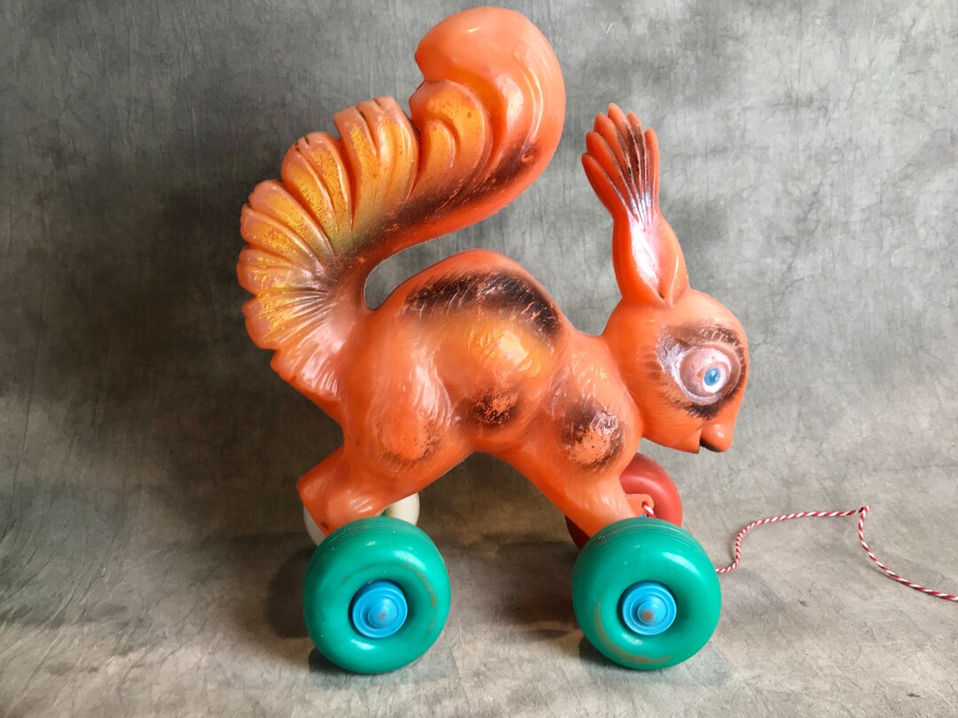Squirrel on Wheels - Etsy