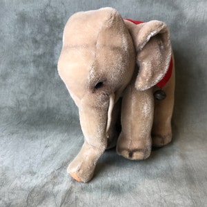 Steiff Elephant 9 With Button - Etsy