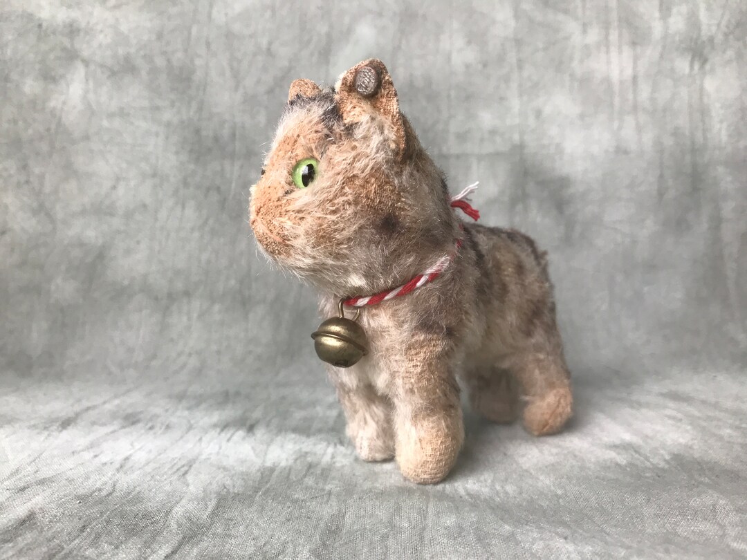Steiff Adorable Tabby Kitten Cat With Button - Etsy
