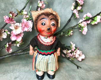 Vintage 1950's Original Steiff Micki Hedgehog Doll Figurine - Etsy
