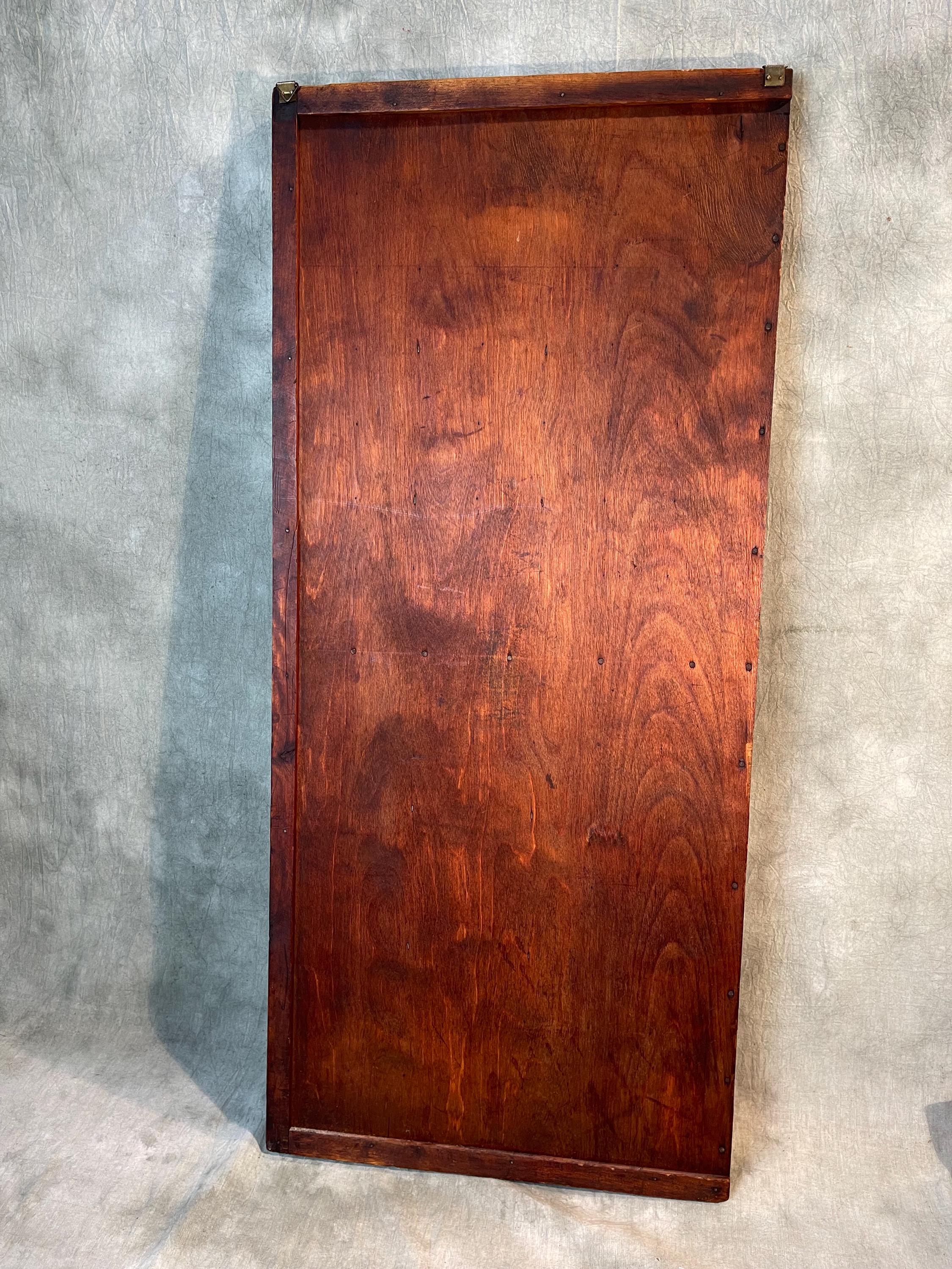 Antique Dutch Wooden Brick Mold | Oak Display Tray 1920s | Industrial ...