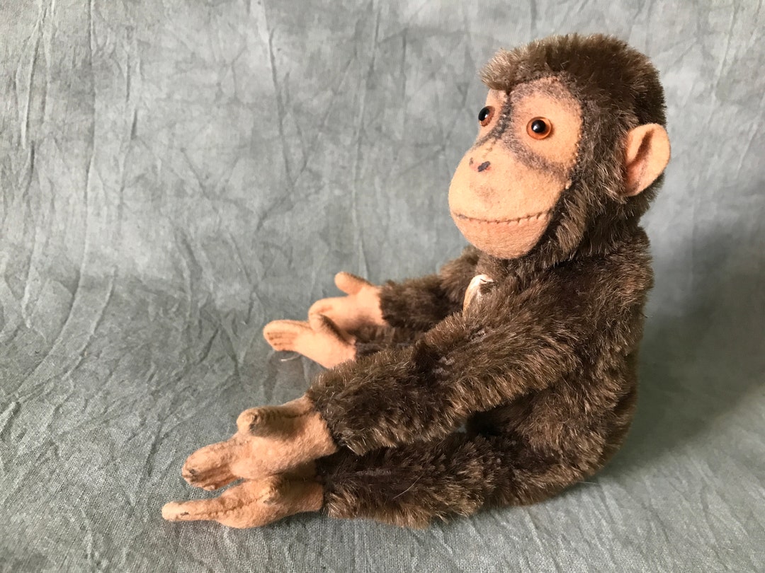Steiff Brown 6" Little Monkey Jocko With Name Tag - Etsy