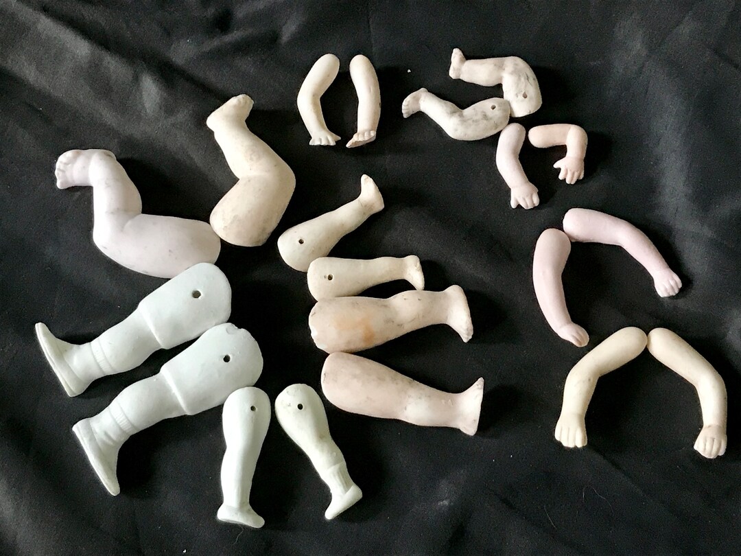 20 Antique German Porcelain Doll Arms and Legs - Etsy