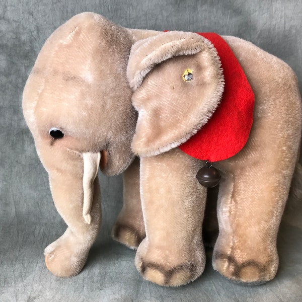 Steiff Elephant - Etsy