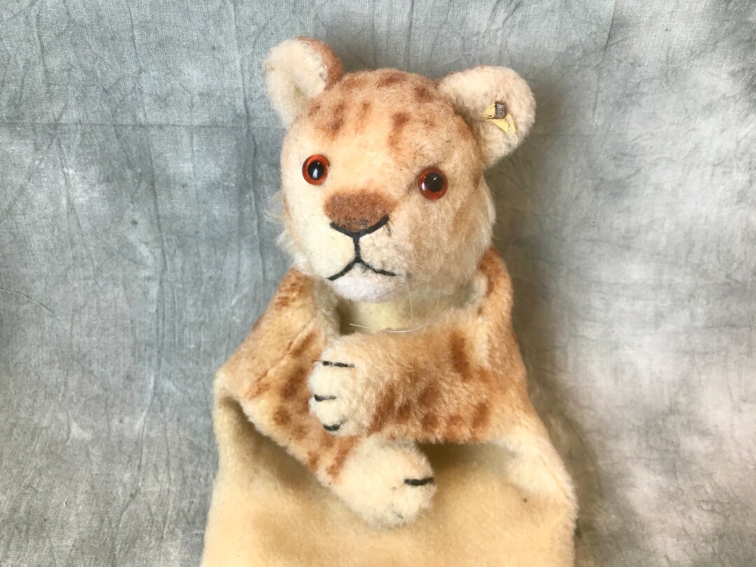 Rare Steiff Lion Cub Puppet - Etsy