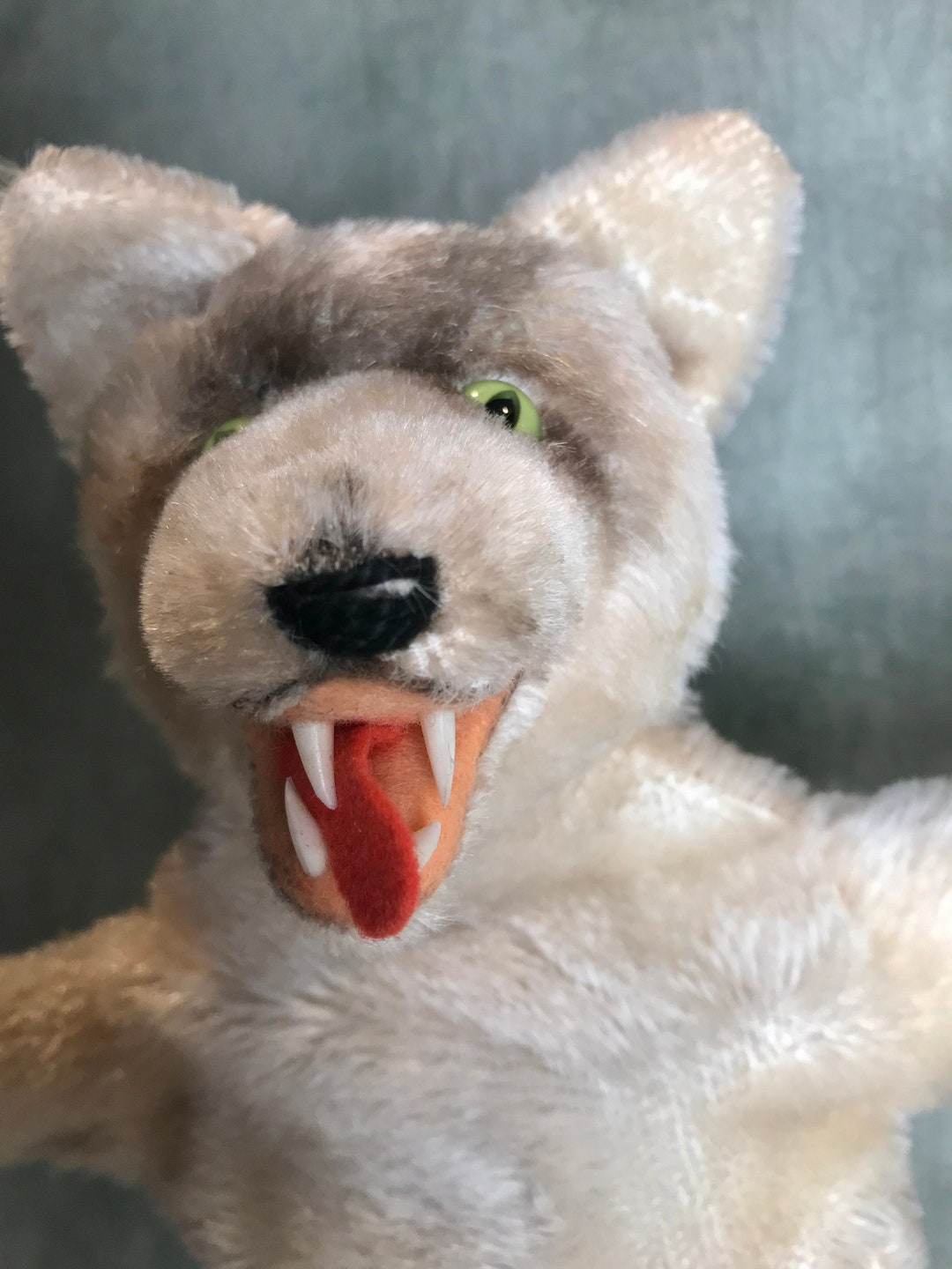 Rare STEIFF Bad Wolf Loopy Hand Puppet - Etsy