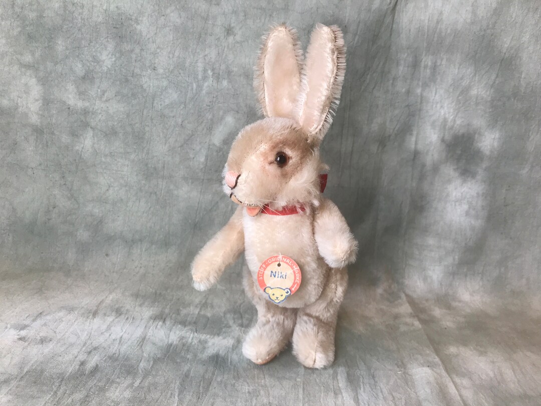 RARE Steiff Niki Rabbit - Etsy