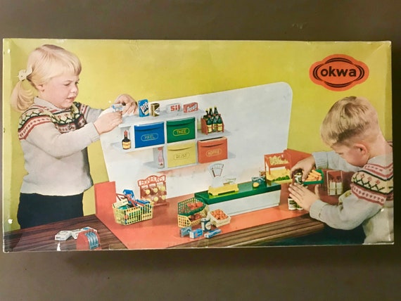 Beautiful OKWA Vintage Toy Shop in Original Box - Etsy