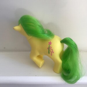 Vintage G1 My Little Pony Magic Star 1984 Excellent Condition - Etsy