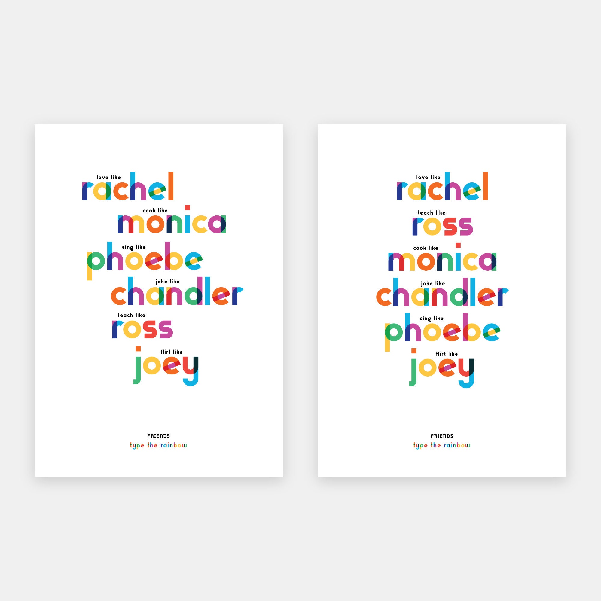 Friends TV Show Printable Digital Art Digital Downloads - Etsy