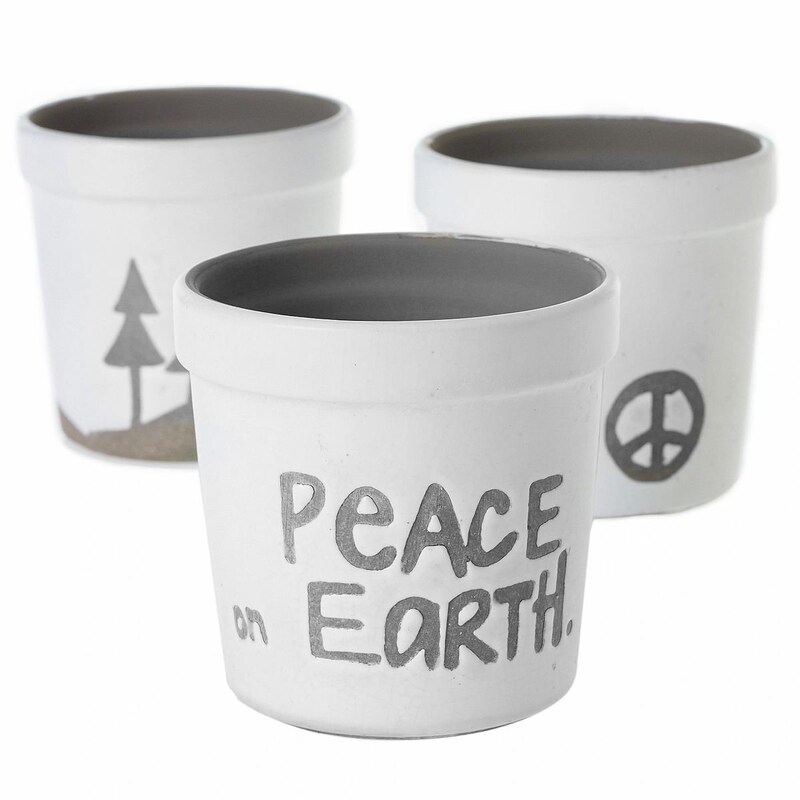 Pottery Peace Sign - Etsy