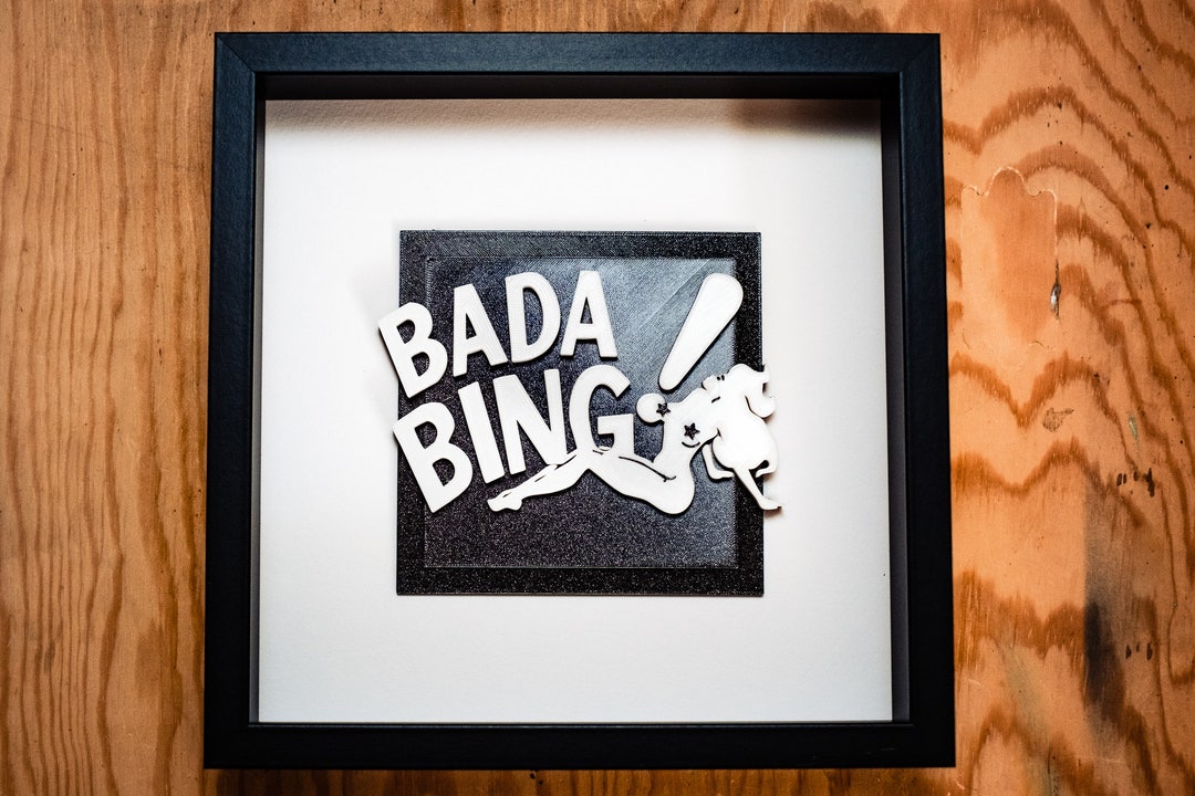 Bada Bing the Sopranos Logo - Etsy