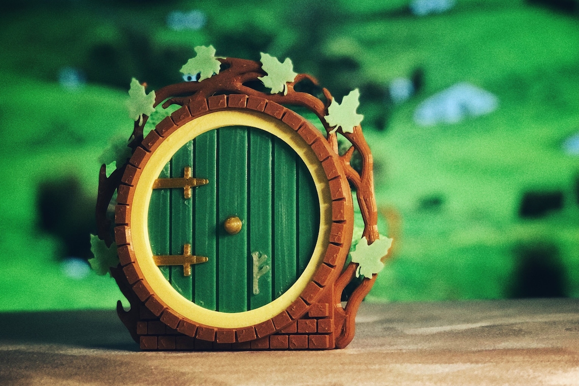 Hobbit Gate. the Hobbit Door Dr Bilbo Baggins. the Lord of the - Etsy