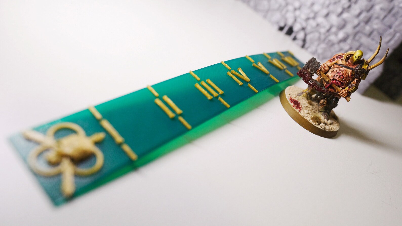 NURGLE Ruler for warhammer age of sigmar and warcry. 8 | Etsy