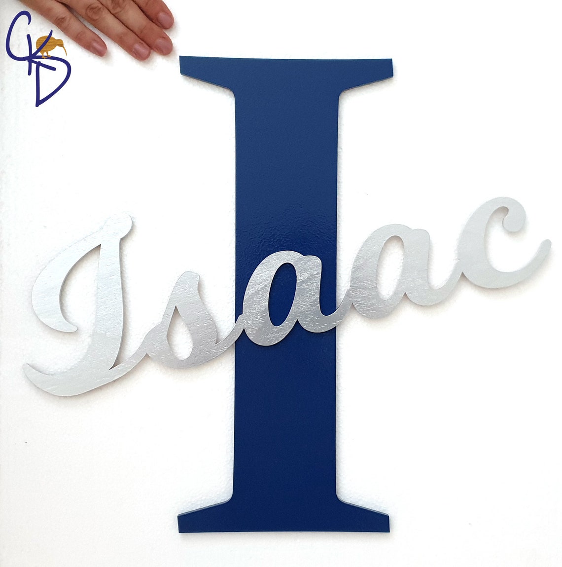 Personalised Letter & Word MDF Letter and Ply Script Sign | Etsy UK