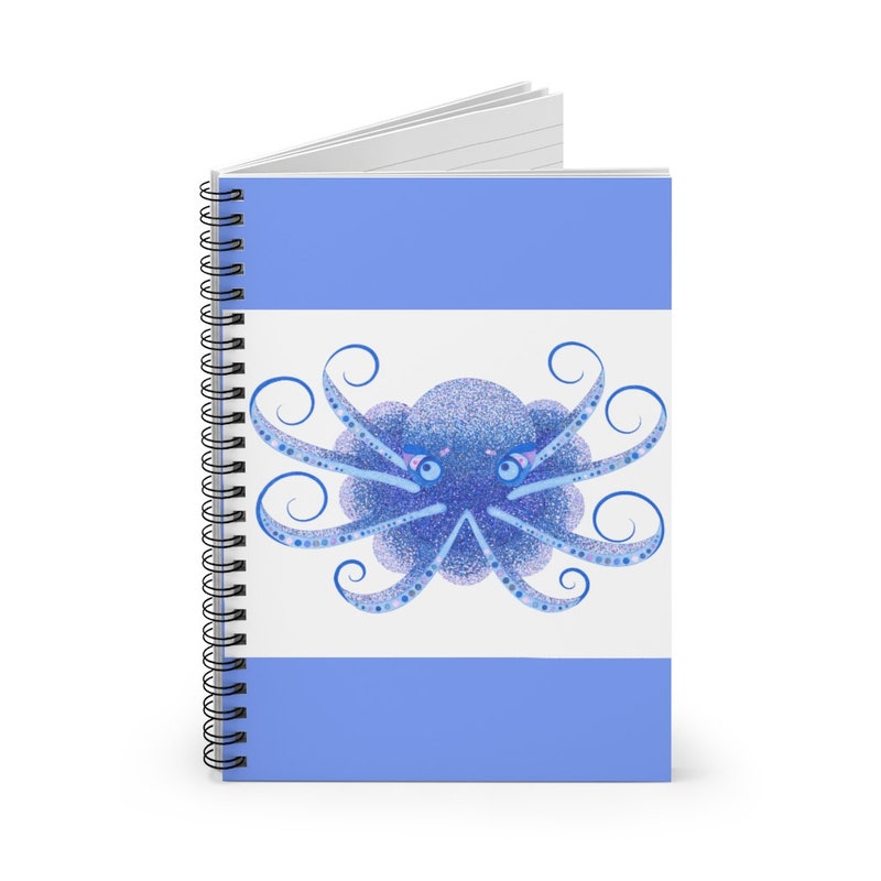 Octopus Notebook - Etsy